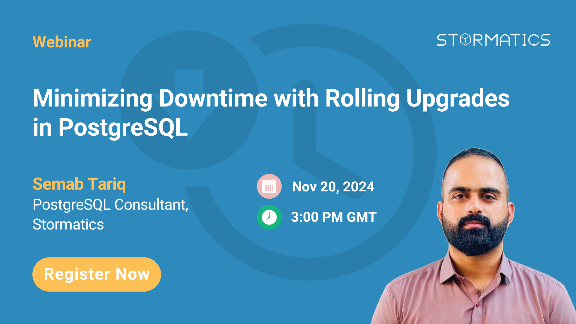 Webinar Minimizing Downtime With Rolling Upgrades In Postgresql